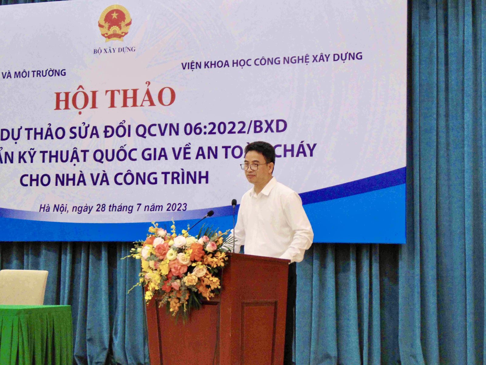 Hội thảo góp ý dự thảo sửa đổi QCVN 06:2022/BXD Quy chuẩn kỹ thuật quốc gia An toàn cháy cho nhà ...
